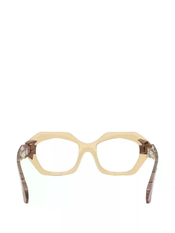 ALAIN MIKLI Geometric-frame Glasses