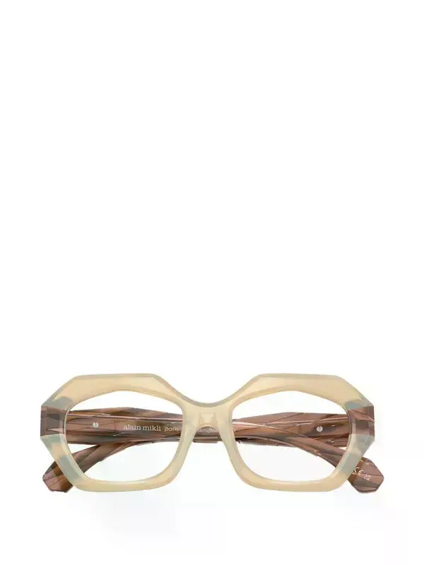 ALAIN MIKLI Geometric-frame Glasses