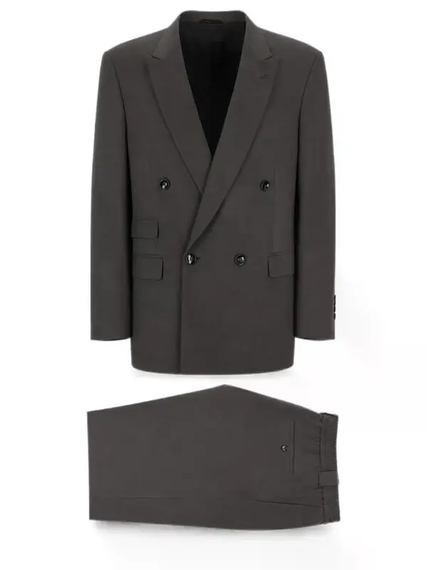 Giorgio Armani Double-breasted Wool Suit