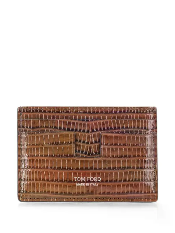TOM FORD Printed Tejus T Line Classic Card Holder