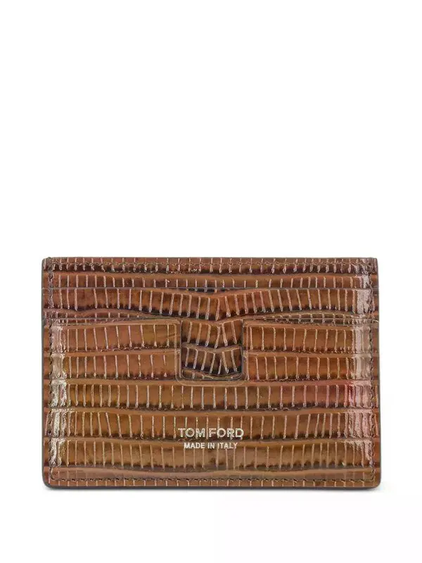 TOM FORD Printed Tejus T Line Classic Card Holder
