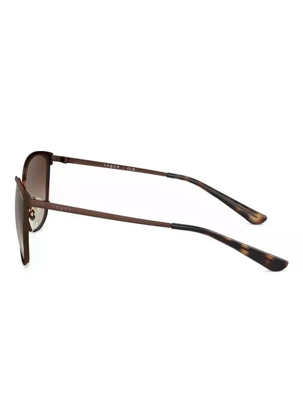 VOGUE EYEWEAR Matte Geometric Sunglasses