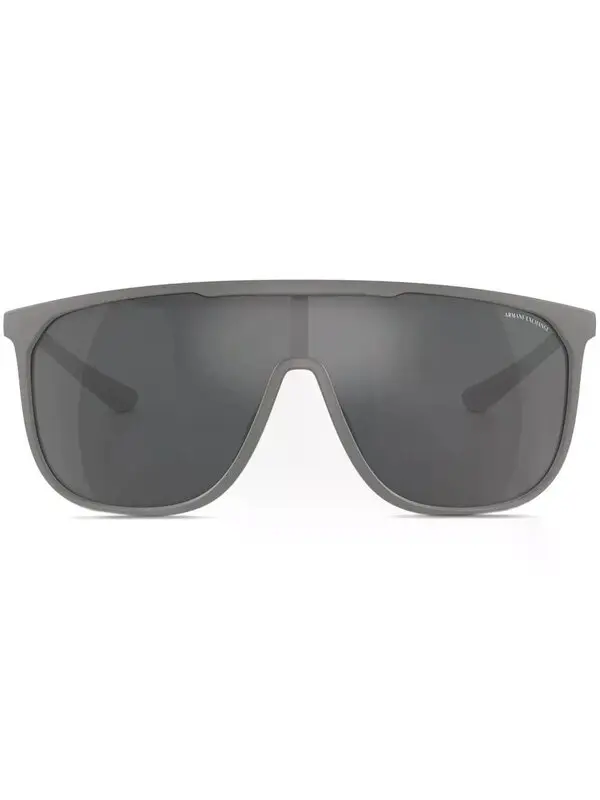 Armani Exchange Logo-print Sunglasses - Grey
