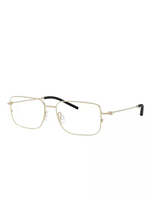 Moncler Rectangular-frame Glasses - Yellow