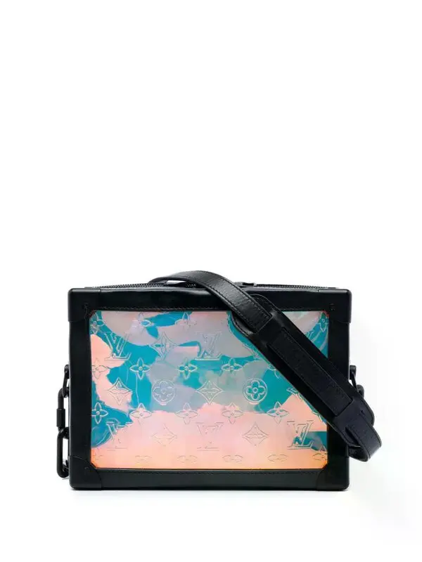 LOUIS VUITTON 2020 Monogram Prism Soft Trunk Crossbody Bag