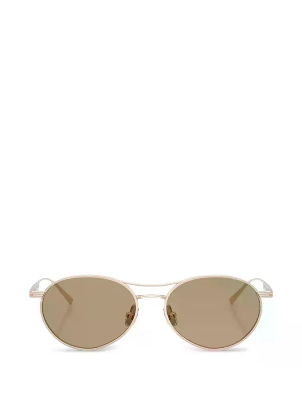Brunello Cucinelli Carlito B. Round-frame Sunglasses