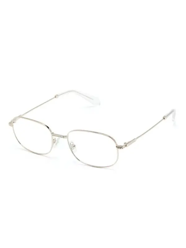 SWAROVSKI Crystal-embellished Oval-frame Glasses