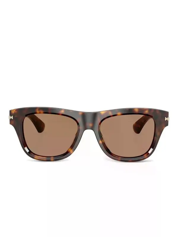 Burberry Tortoiseshell Square Sunglasses