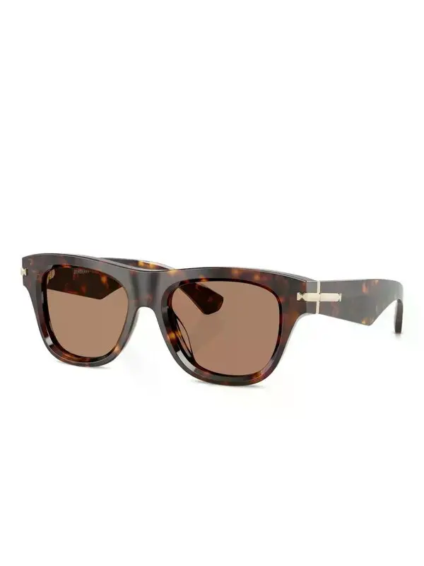 Burberry Tortoiseshell Square Sunglasses