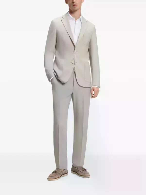 BOSS Slim-fit Shirt In Italian-made Performance-stretch Jersey