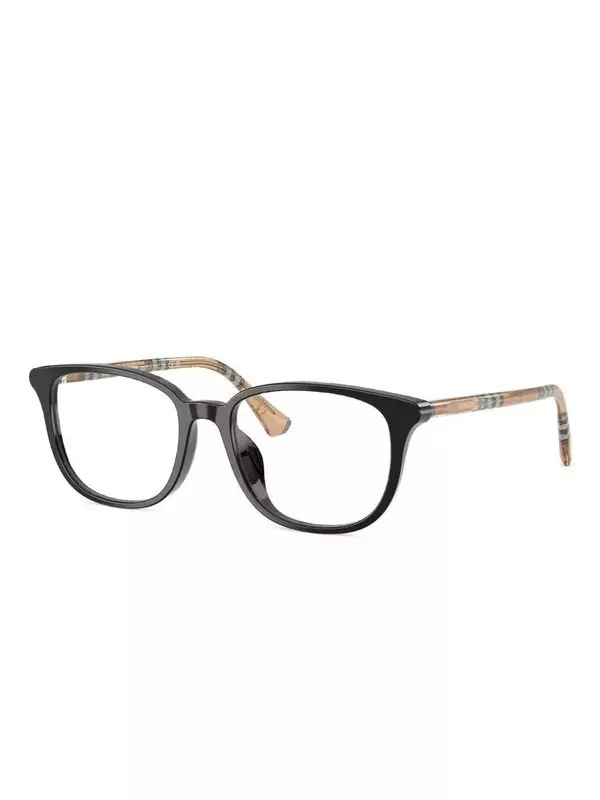 Burberry Check-pattern Square-frame Glasses
