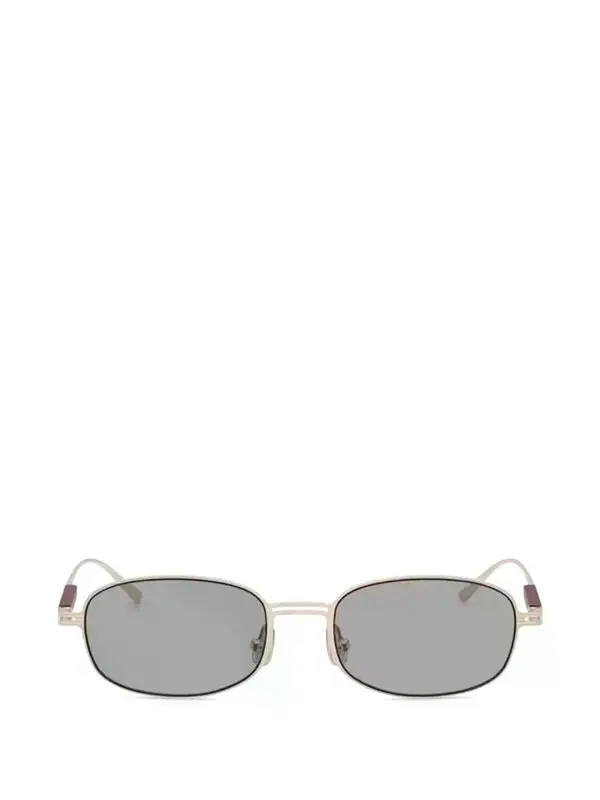 Brunello Cucinelli Carlito B Oval-frame Sunglasses - Pink