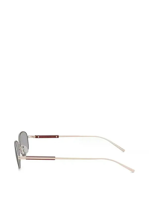 Brunello Cucinelli Carlito B Oval-frame Sunglasses
