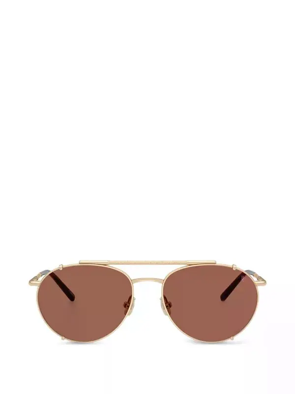 Brunello Cucinelli Carlito B. Sunglasses - Gold