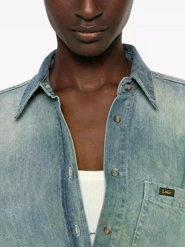 LOIS Faded Denim Shirt
