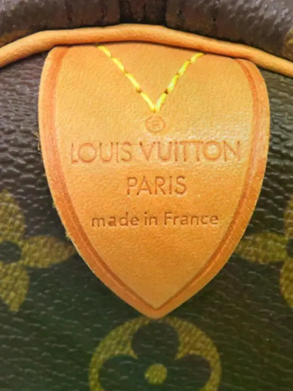 LOUIS VUITTON 2004 Monogram Speedy 35 Boston Bag