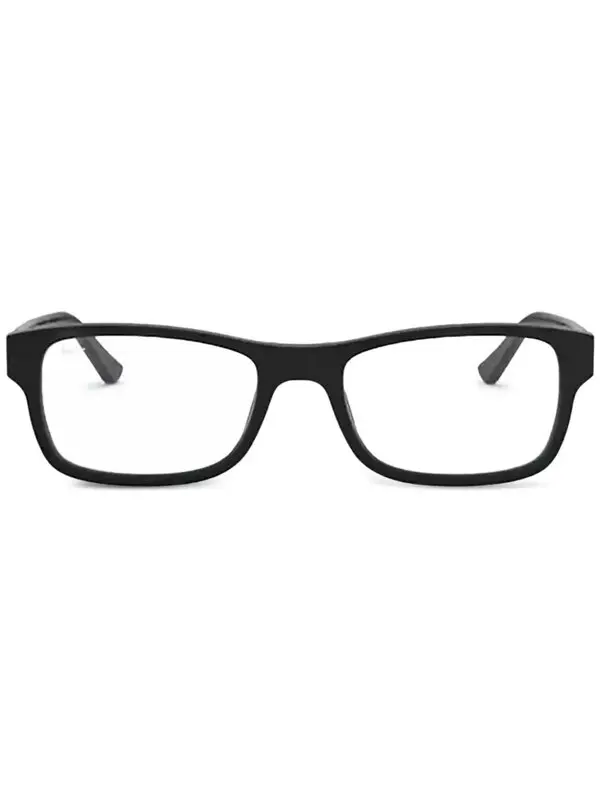 Ray-ban Rectangle-frame Glasses - Black