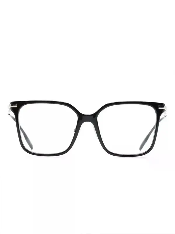 Burberry Logo-plaque Square-frame Glasses