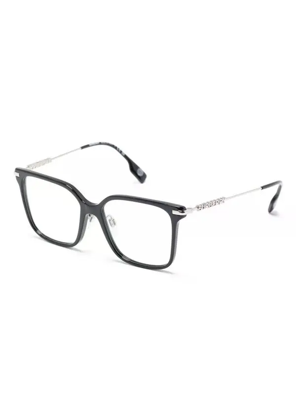 Burberry Logo-plaque Square-frame Glasses