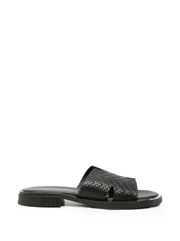 SERGIO MORETTI FIRENZE Woven Leather Sandals