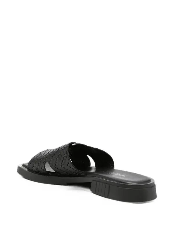 SERGIO MORETTI FIRENZE Woven Leather Sandals