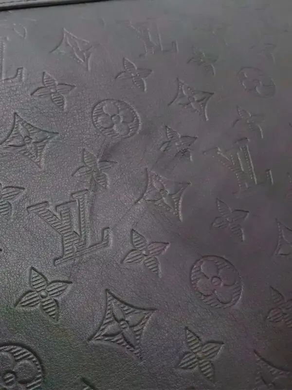 LOUIS VUITTON 2020 Monogram Shadow Discovery Pochette Clutch Bag