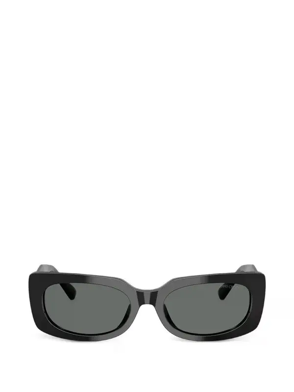 JIMMY CHOO Rectangle-frame Sunglasses