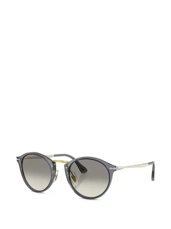Persol Calligrapher Ocean Round Sunglasses