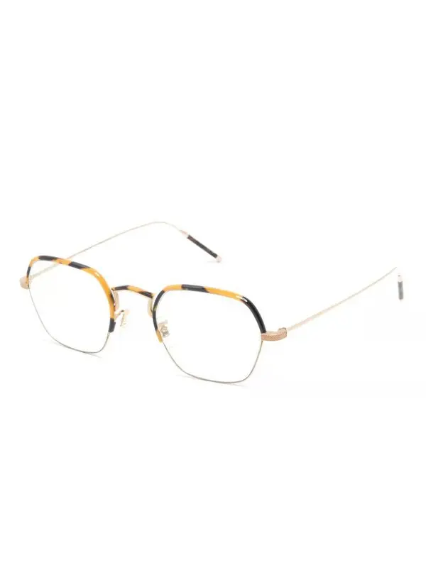Oliver Spencer Hexagonal-frame Glasses
