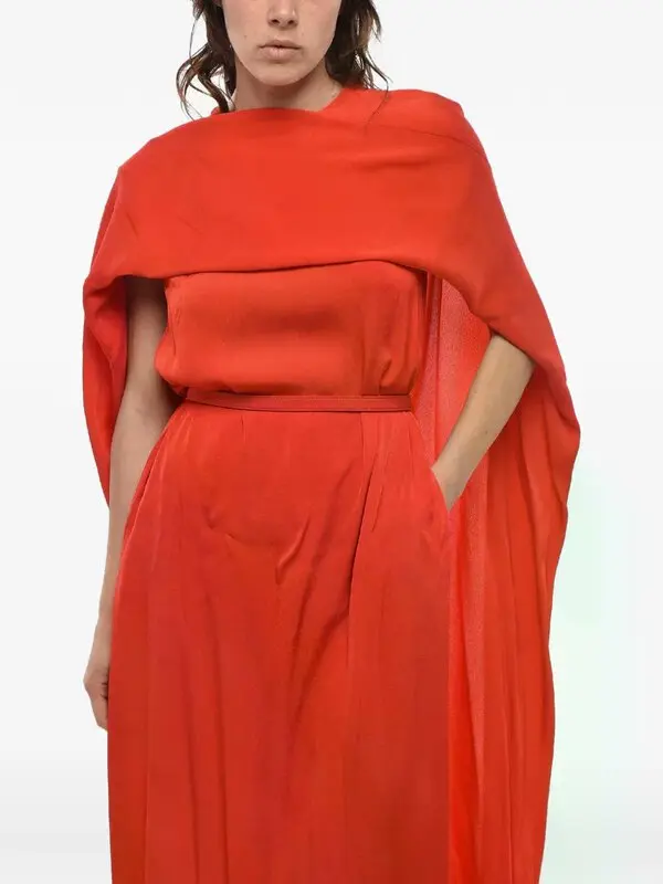 Stella McCartney Sleeveless Belted Maxi Dress