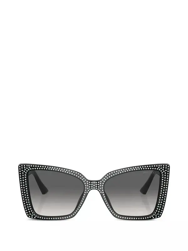 JIMMY CHOO Crystal-embellished Sunglasses