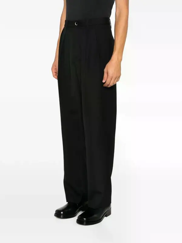 NINE:INTHE:MORNING Kai Pleated Straight-leg Trousers