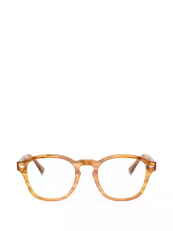 Brunello Cucinelli Round-frame Glasses - Brown