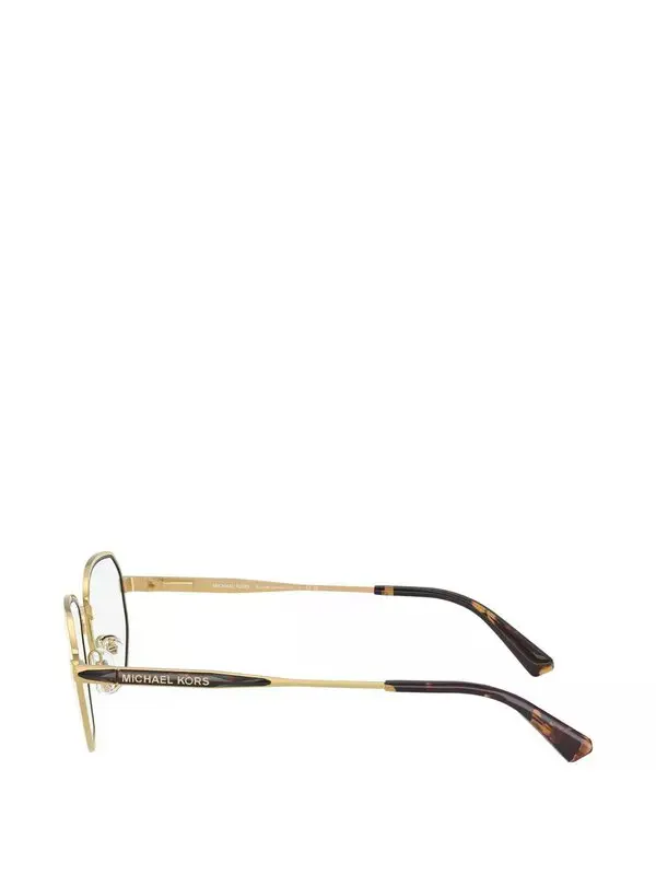Michael Kors Geometric Metal-frame Glasses
