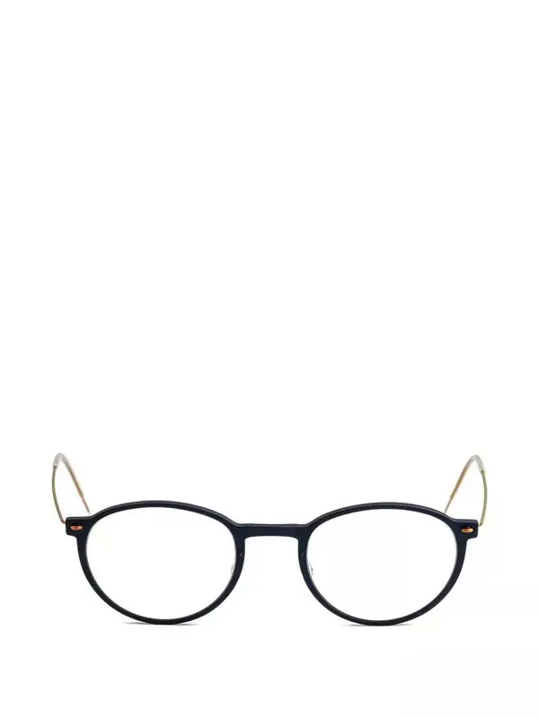 LINDBERG Round-frame Titanium Glasses