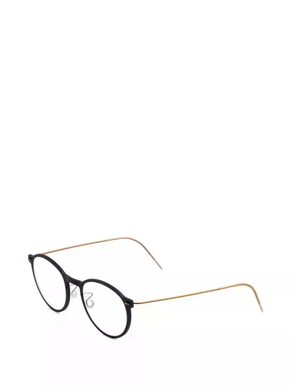 LINDBERG Round-frame Titanium Glasses