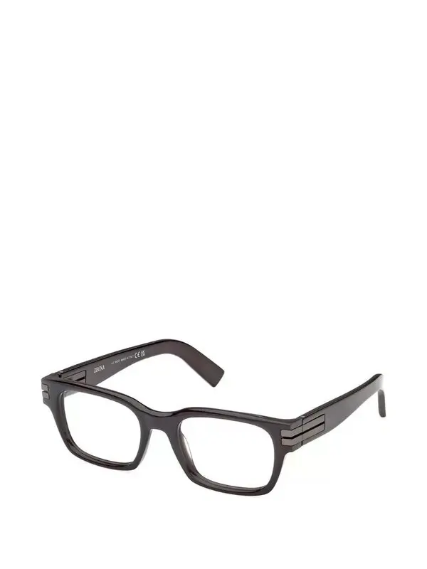 Zegna Rectangle-frame Glasses