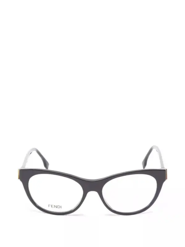 Fendi Cat-eye Frame Glasses - Black