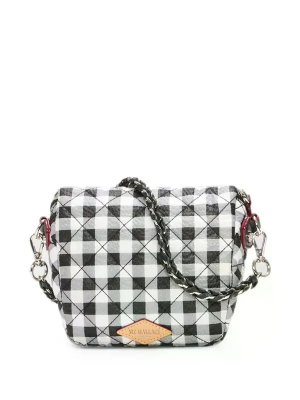 Mz Wallace Micro Crosby Gingham Quilted Crossbody Bag