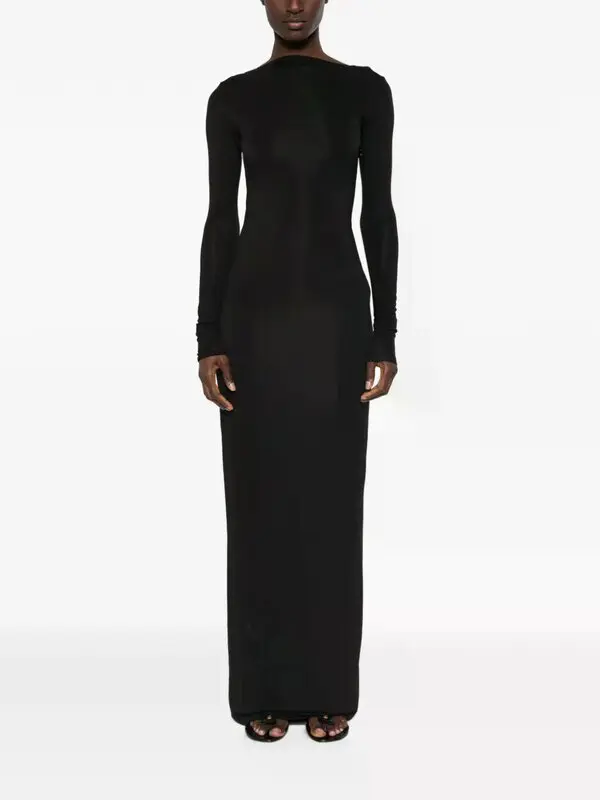 Cult Gaia Armand Long-sleeve Maxi Dress