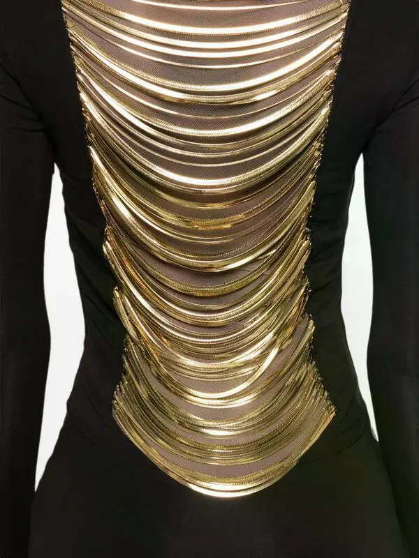 Cult Gaia Armand Long-sleeve Maxi Dress