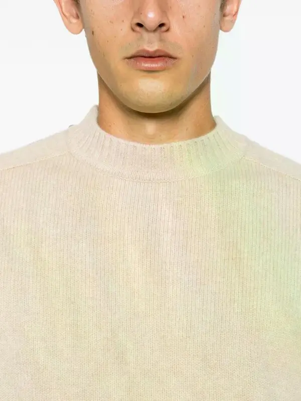 Extreme Cashmere Nº 123 Bourgeois Ribbed-knit Sweater - Neutrals