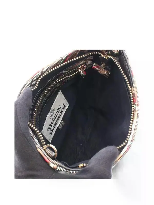 VIVIENNE WESTWOOD 2020s Check Orb Shoulder Bag