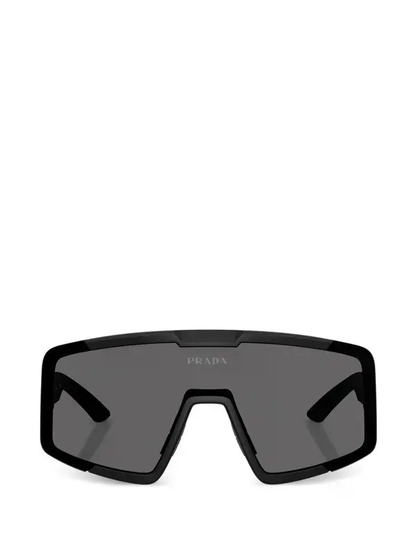 Prada Shield-frame Sunglasses - Black