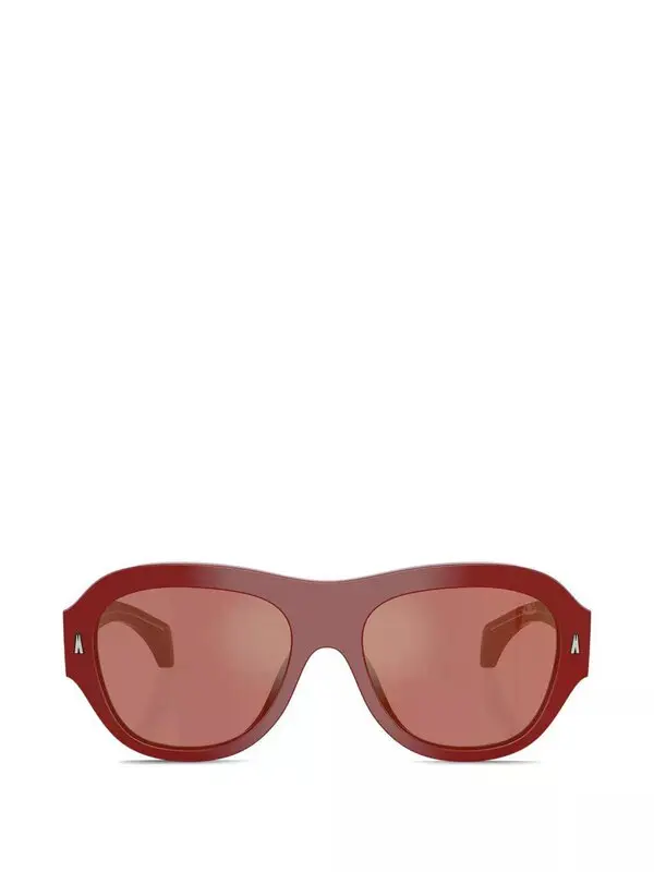 Moncler Elevane Oval-frame Sunglasses