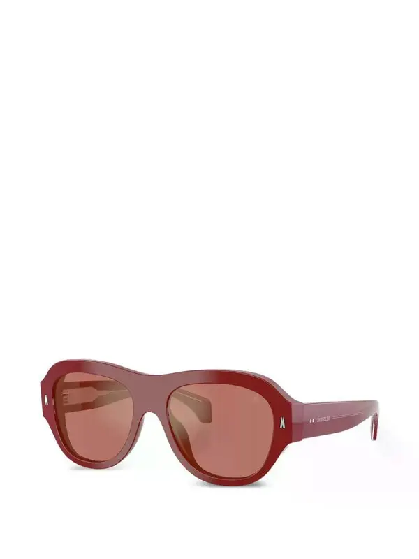 Moncler Elevane Oval-frame Sunglasses
