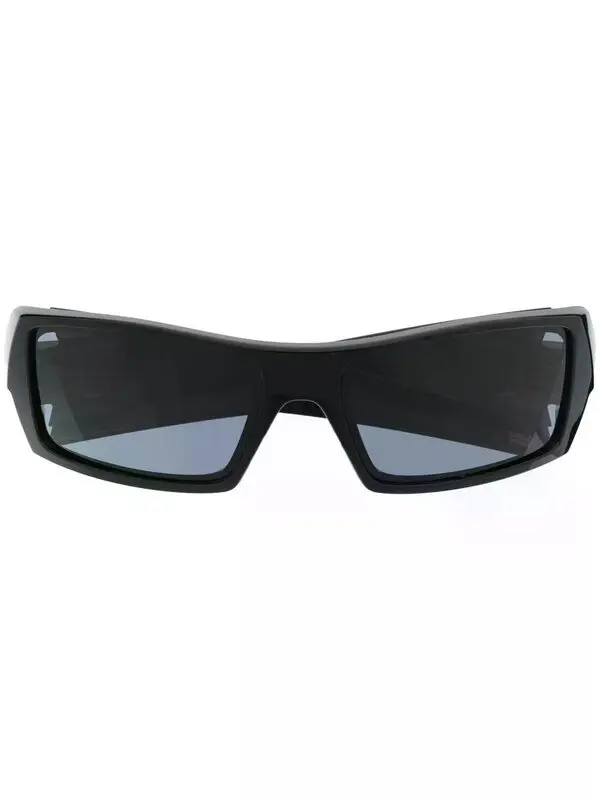 Oakley Gascan Rectangle-frame Sunglasses - Black