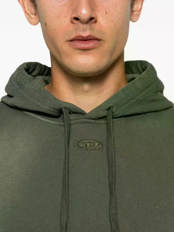 DIESEL® Logo-embroidered Hoodie