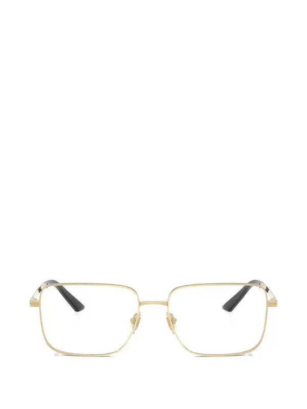 Versace Rectangle-frame Glasses - Gold