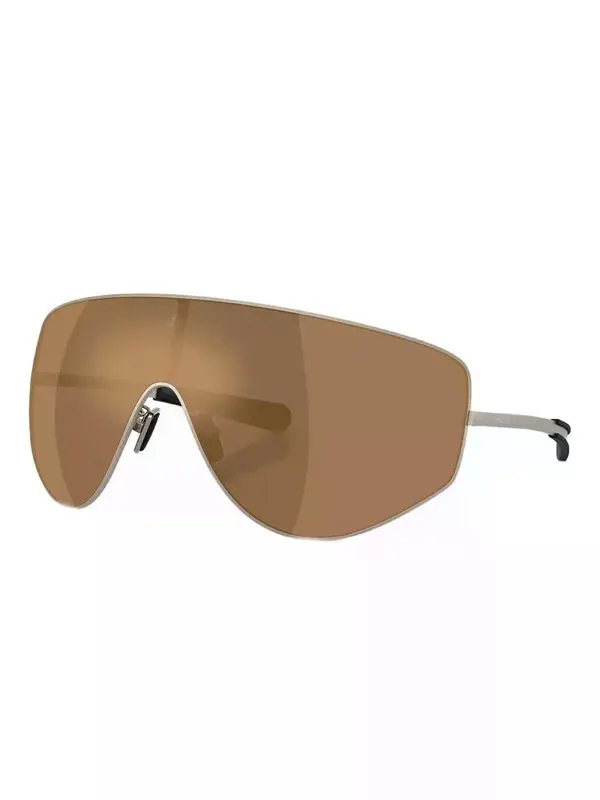 Moncler Geometric Titanium Sunglasses